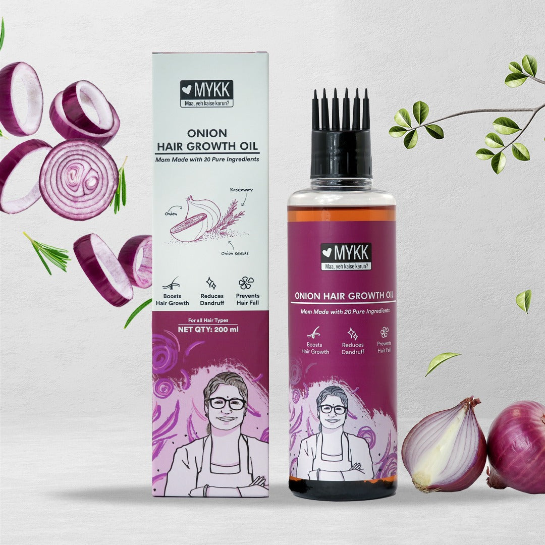 Onion Hair Growth Oil - 200 ML – Mykk Store
